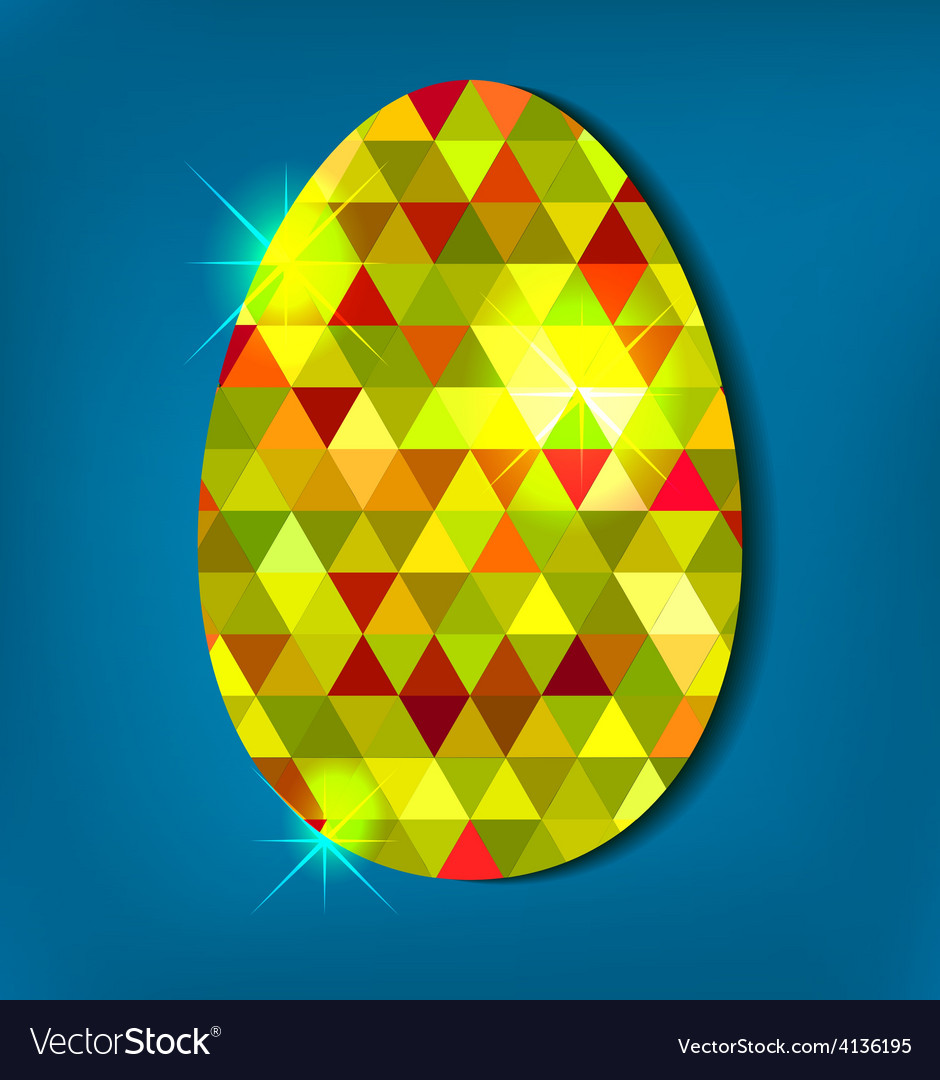Easter egg Royalty Free Vector Image - VectorStock