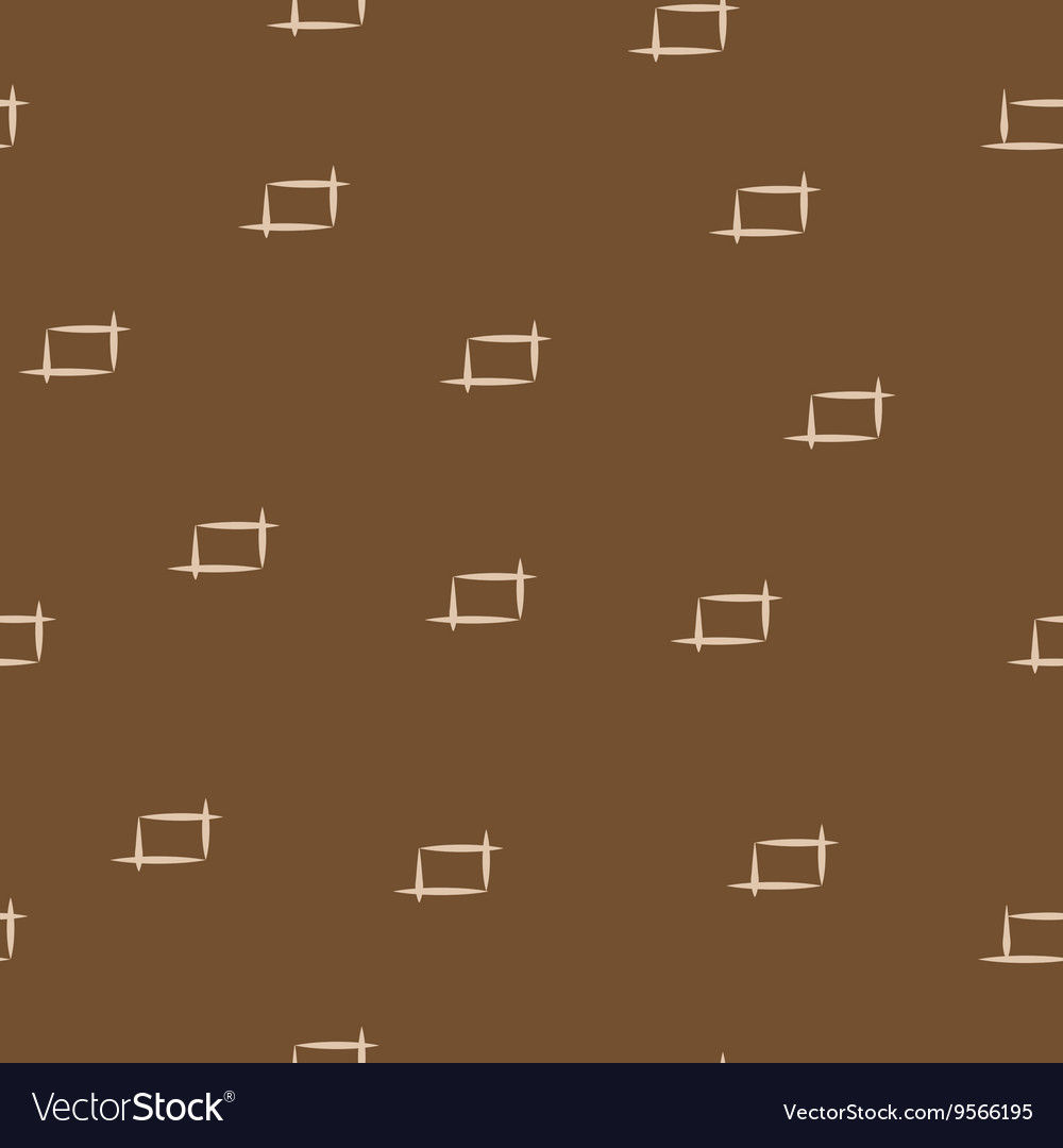 Rectangle beige seamless pattern Royalty Free Vector Image