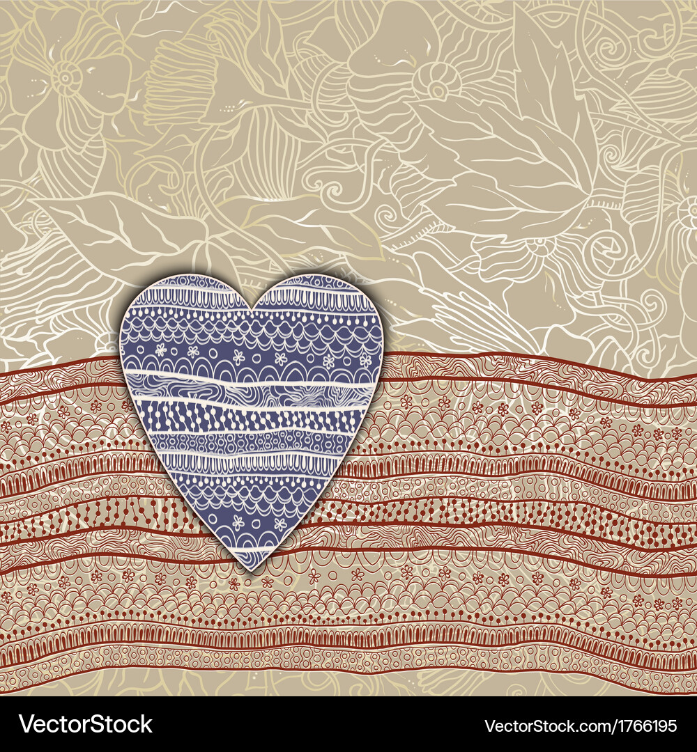 Template frame design for card with lace ribbon Vector Image