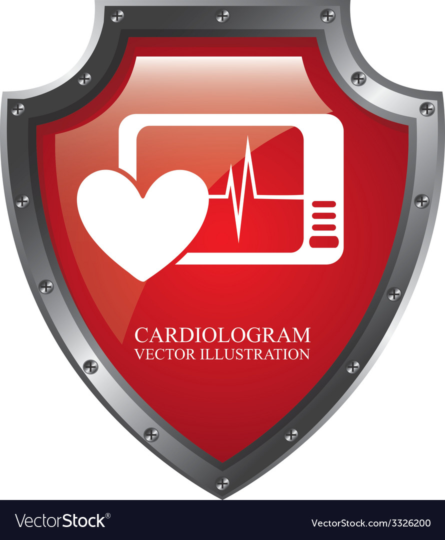 Cardiology design Royalty Free Vector Image - VectorStock Cardiology design Royalty Free Vector Image - VectorStock