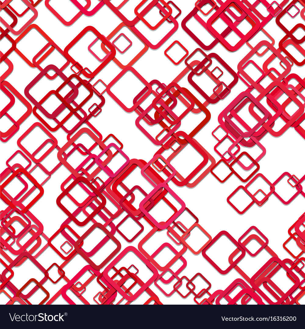 Seamless geometrical square pattern background Vector Image