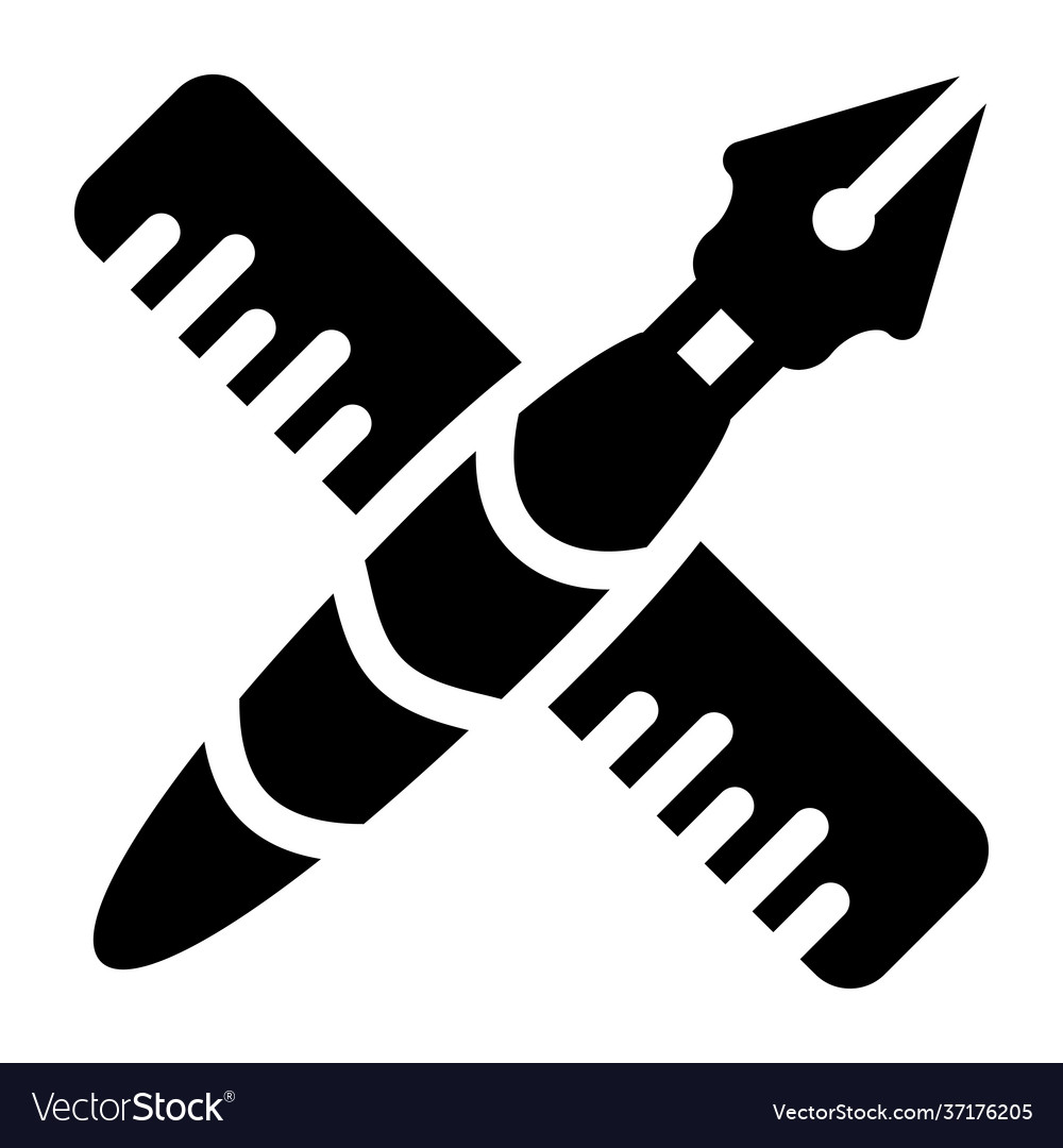 Drafting tools Royalty Free Vector Image - VectorStock