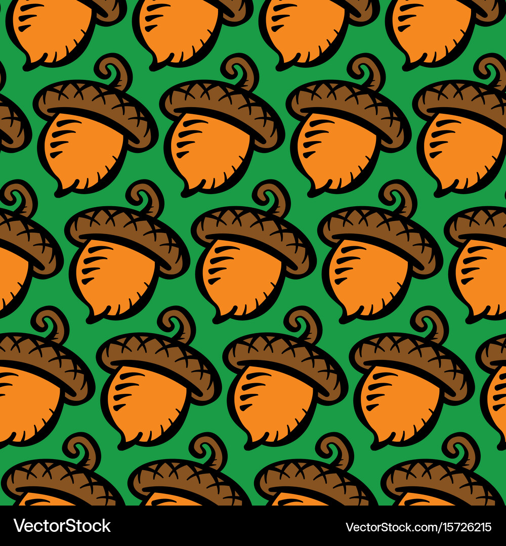 Acorn logo symbol Royalty Free Vector Image - VectorStock