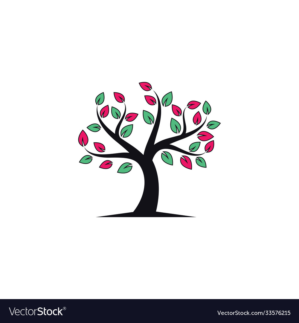 Tree symbol Royalty Free Vector Image - VectorStock