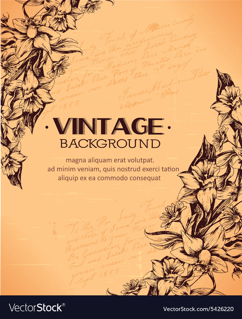 Vintage Royalty Free Vector Image - VectorStock