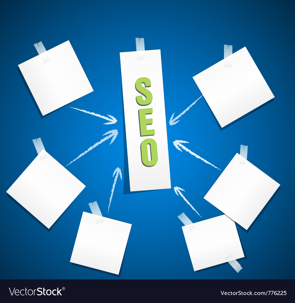 Search engine optimization Royalty Free Vector Image