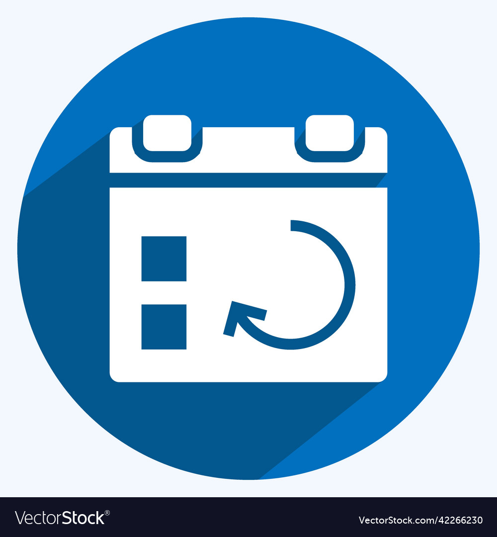 Icon sync event suitable for user interface Vector Image