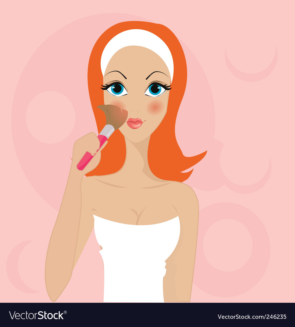 Make up Royalty Free Vector Image - VectorStock
