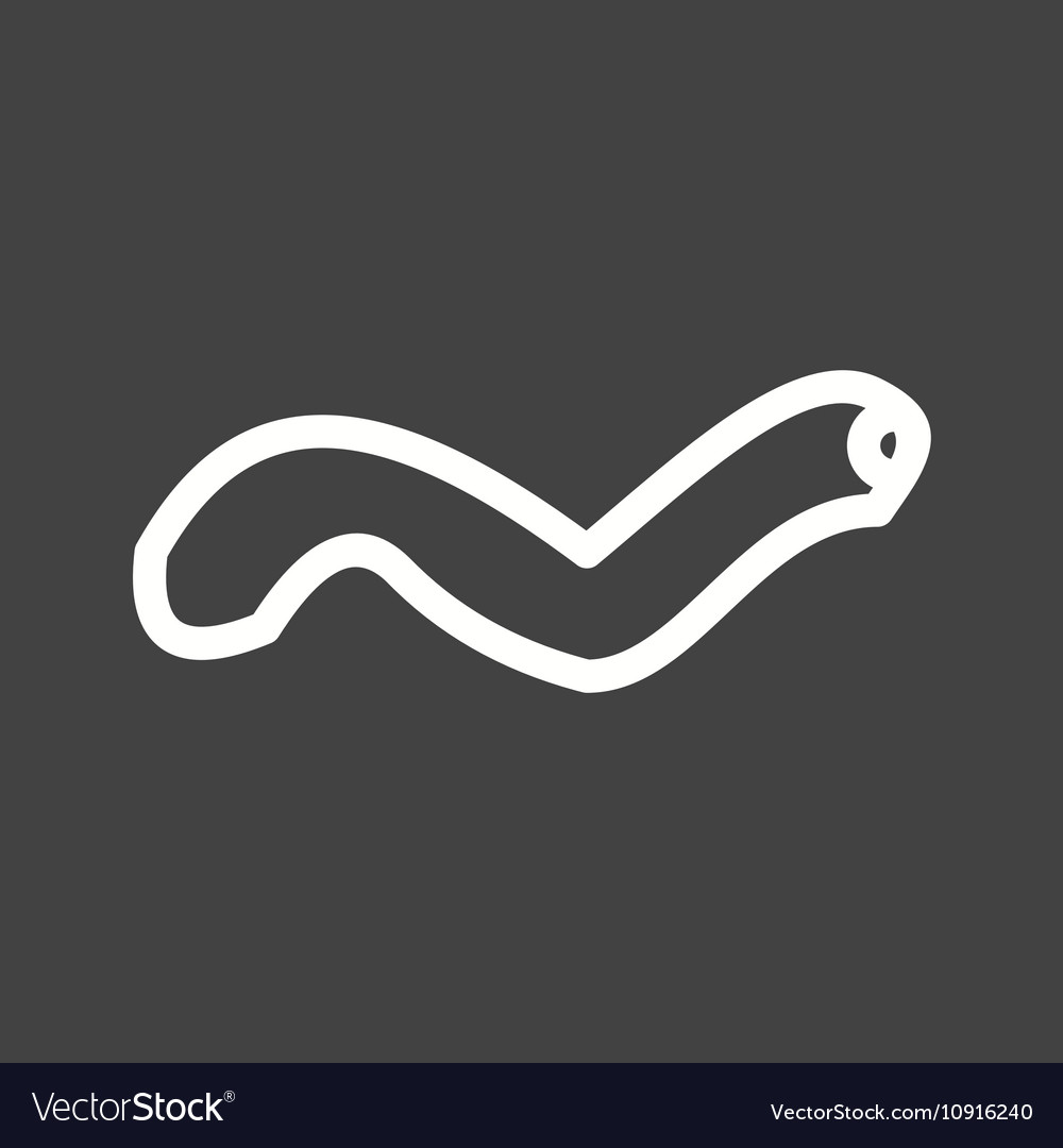 Worm Royalty Free Vector Image - VectorStock
