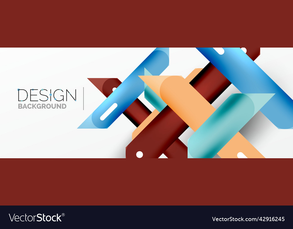 Background overlapping lines dynamic Royalty Free Vector