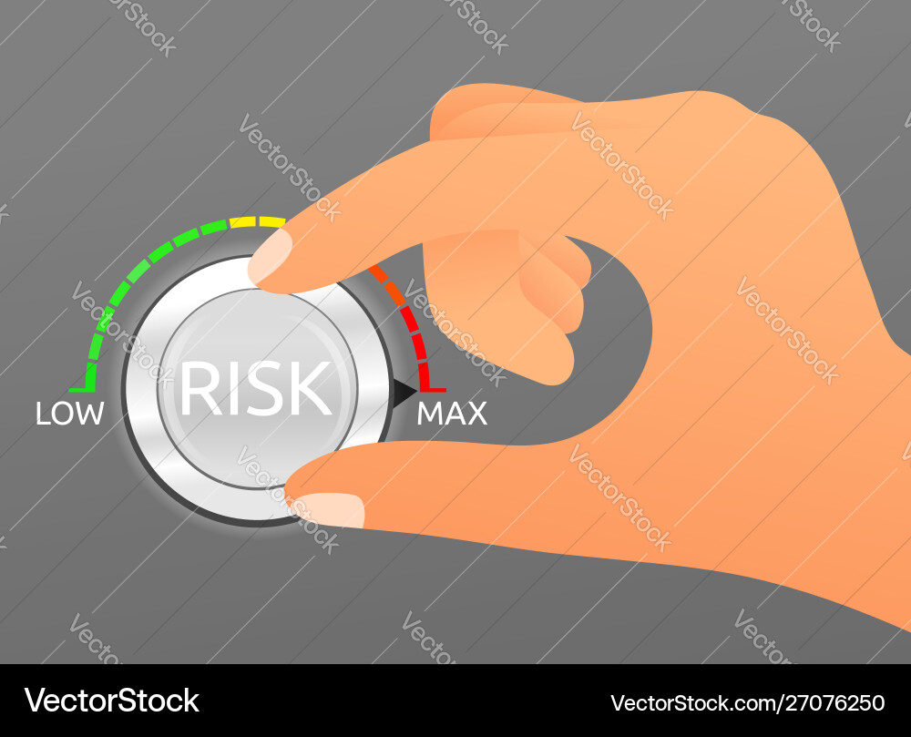 Business risk management concept Royalty Free Vector Image