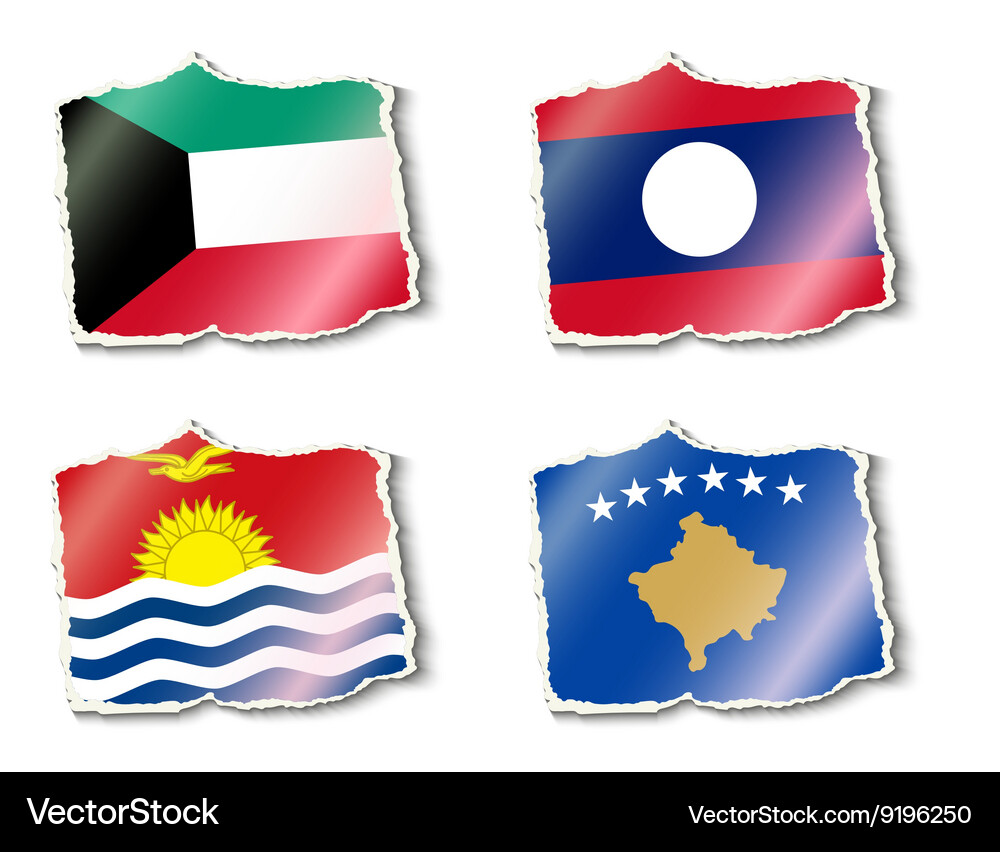 Flags of the world Royalty Free Vector Image - VectorStock