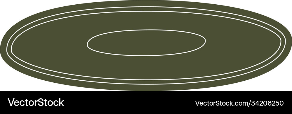 Home green carpet design Royalty Free Vector Image