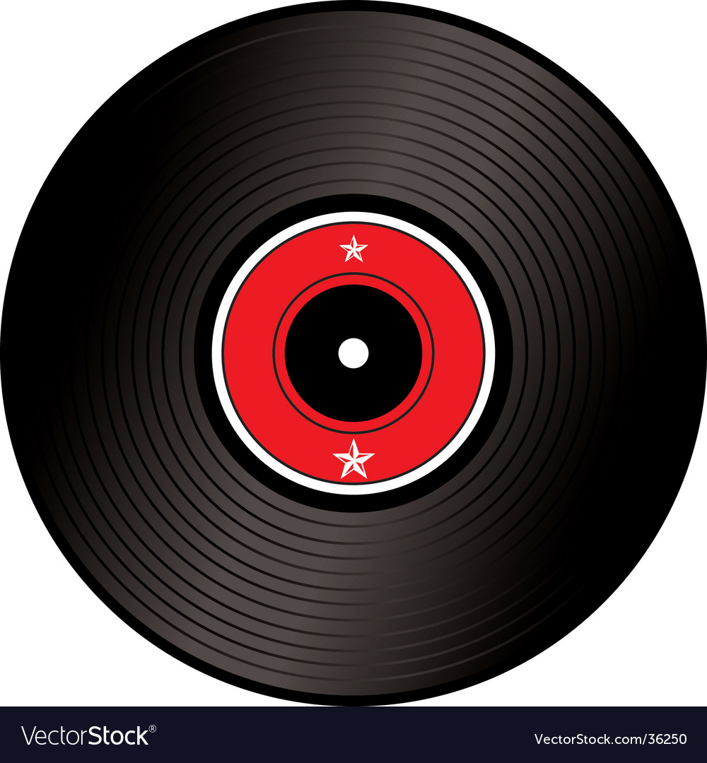 Record Royalty Free Vector Image - VectorStock