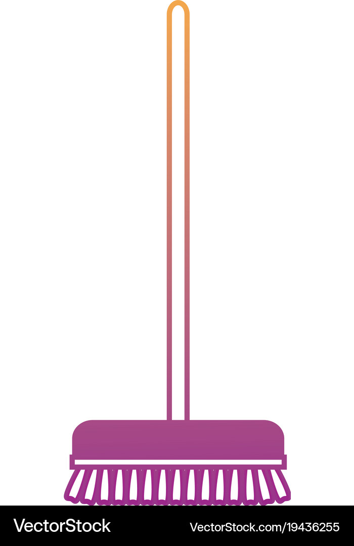 Broom icon image Royalty Free Vector Image - VectorStock