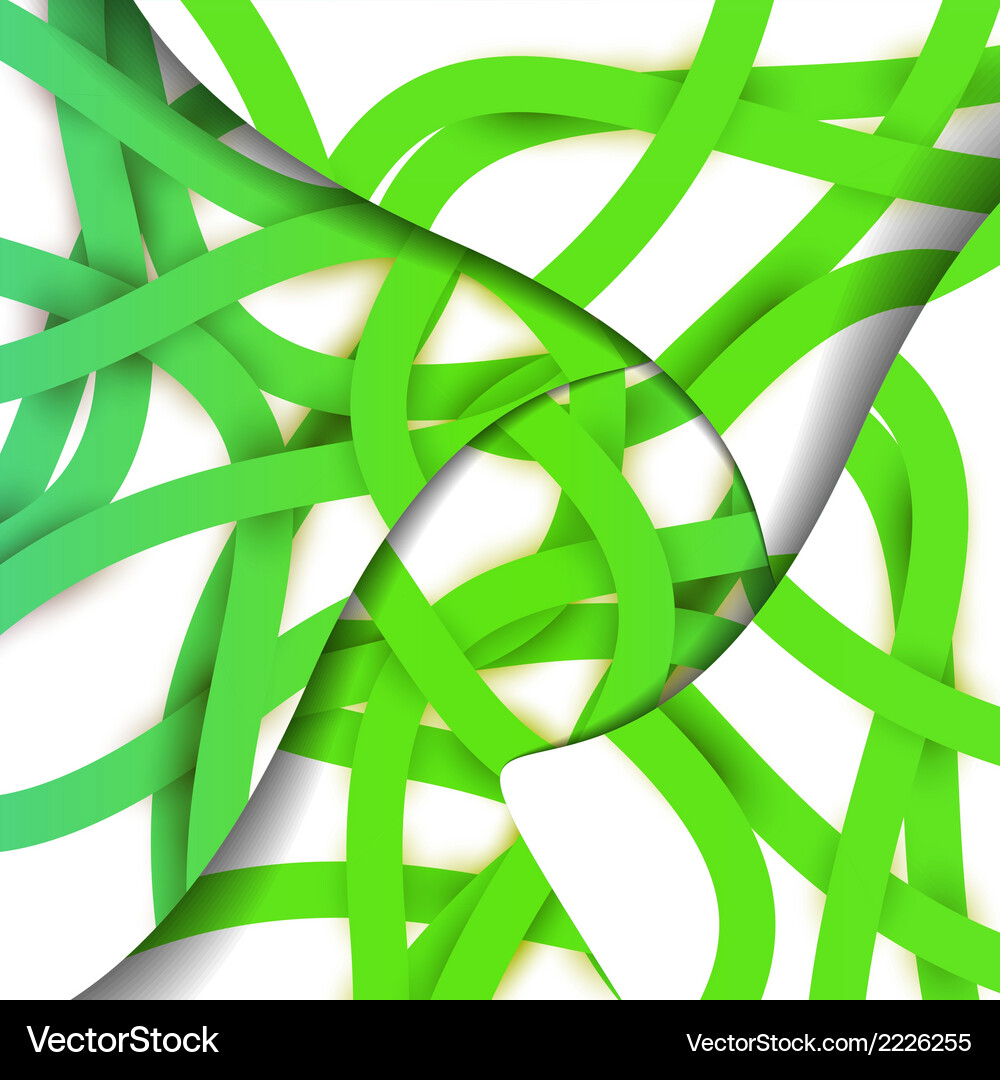 Colorful abstract background futuristic tangled Vector Image