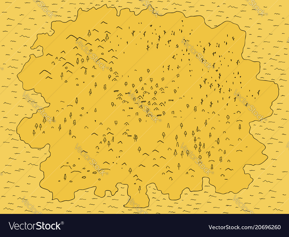 Map generic Royalty Free Vector Image - VectorStock