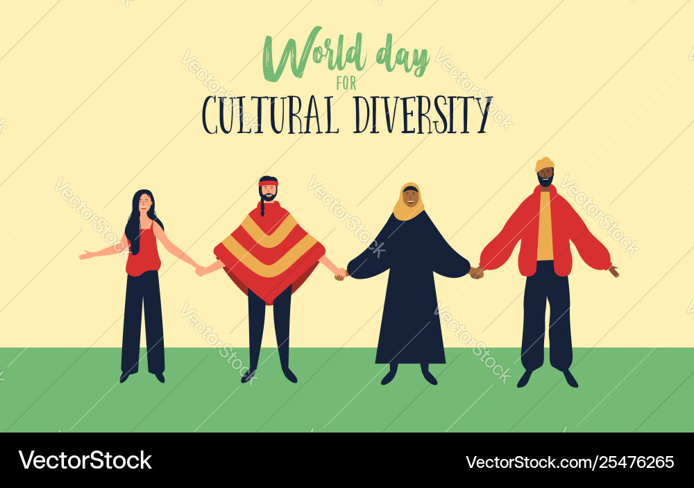 Cultural diversity diverse ethnic people Vector Image