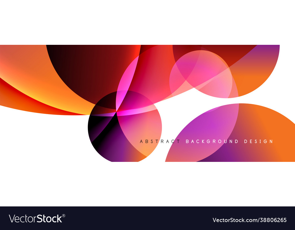 Trendy simple fluid color gradient abstract Vector Image