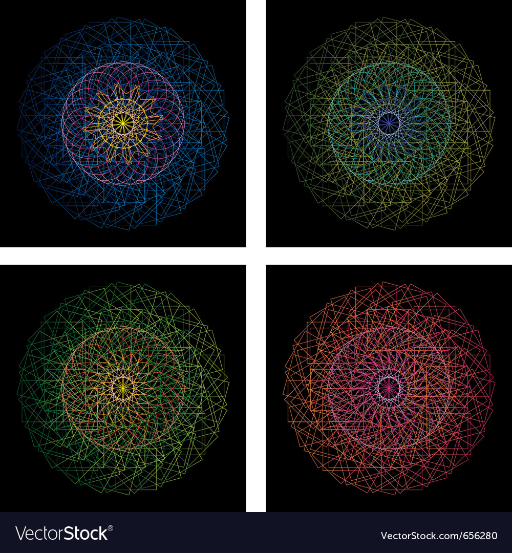 Abstract backgrounds variations Royalty Free Vector Image