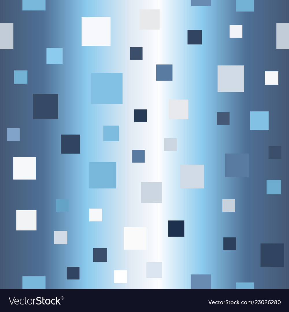 Gradient square pattern seamless Royalty Free Vector Image