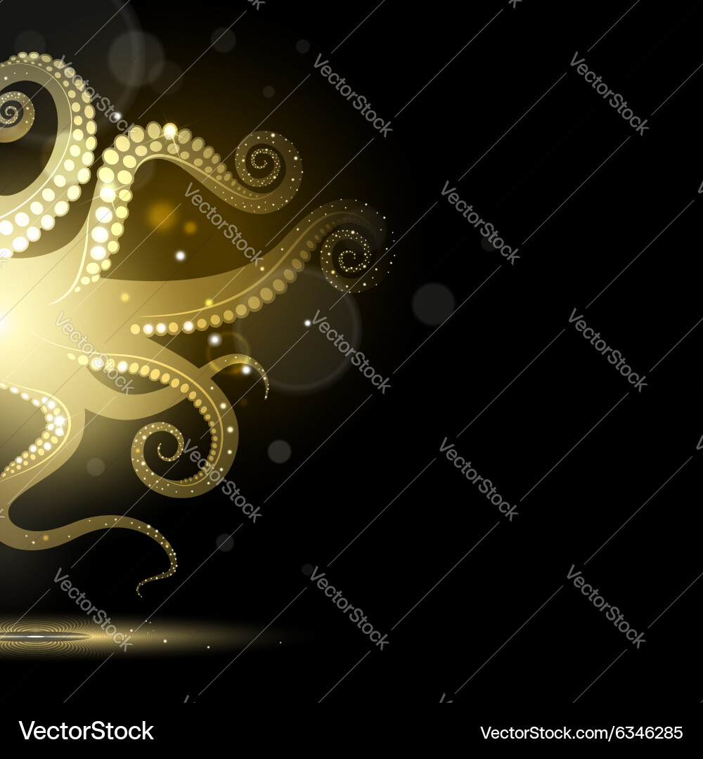 Abstract Tentacles Royalty Free Vector Image - VectorStock