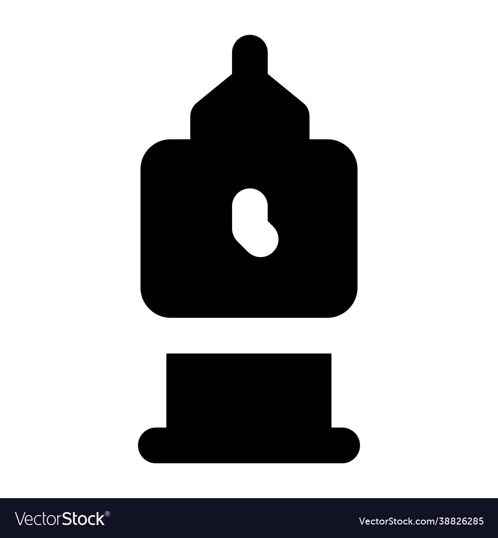 Clock tower Royalty Free Vector Image - VectorStock