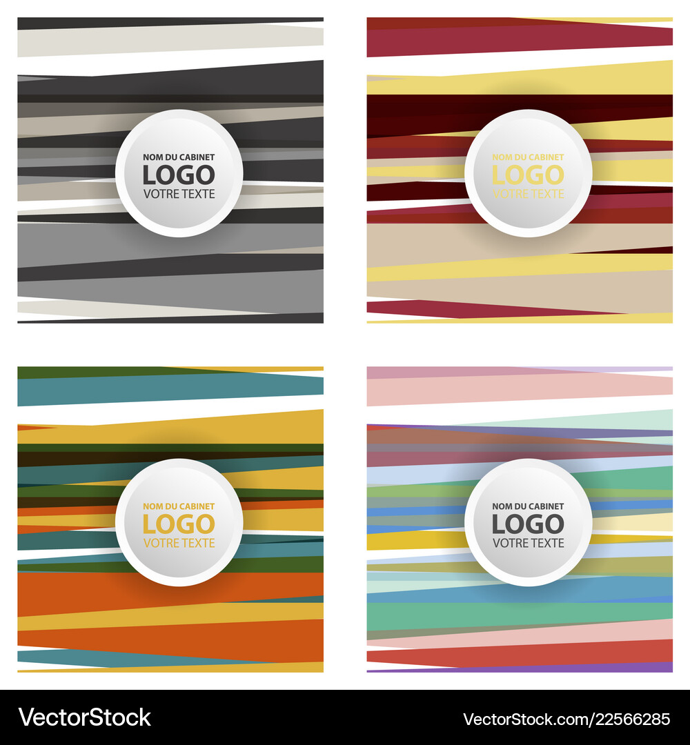 Colorful geometric background simple shapes Vector Image