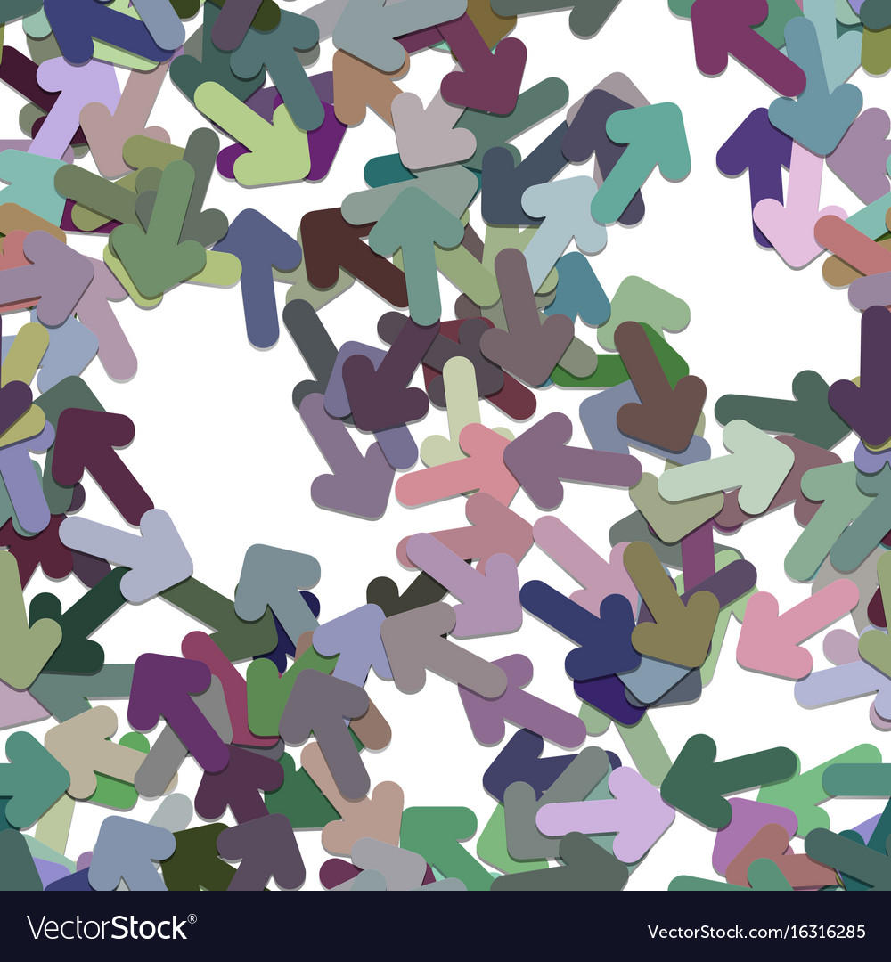 Seamless arrow background pattern Royalty Free Vector Image