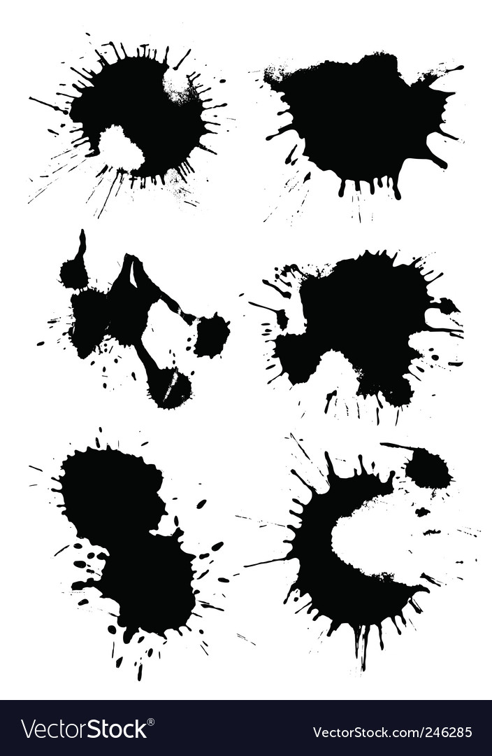 Splat Royalty Free Vector Image - VectorStock