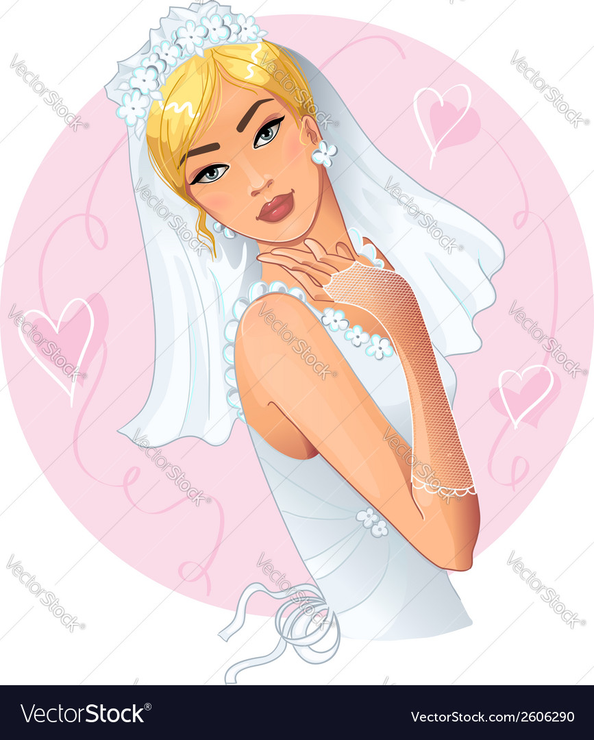 Bride Royalty Free Vector Image - VectorStock