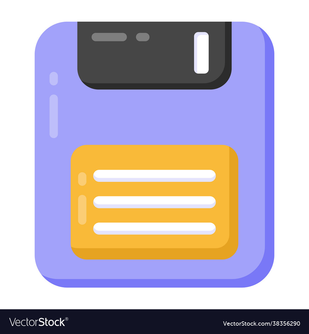Floppy disk Royalty Free Vector Image - VectorStock