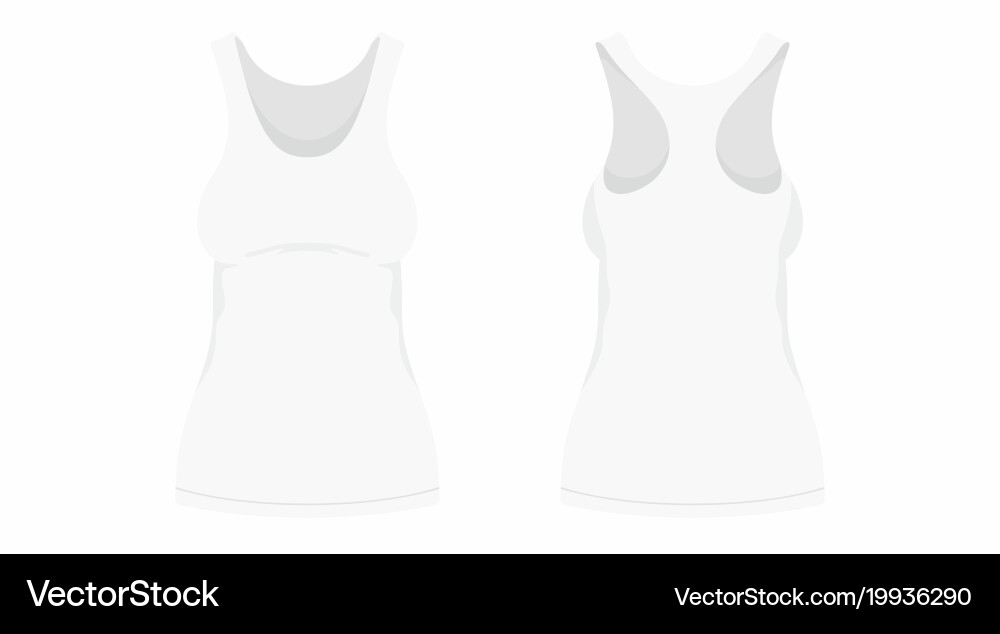 Womens white t shirt Royalty Free Vector Image