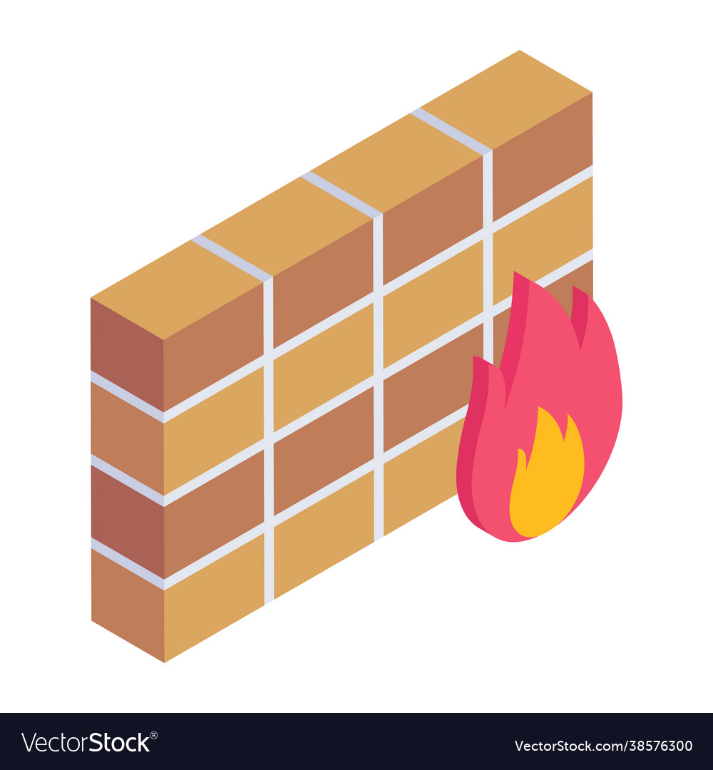 Firewall Royalty Free Vector Image - VectorStock
