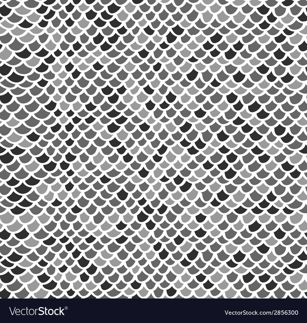 Scale seamless pattern Royalty Free Vector Image