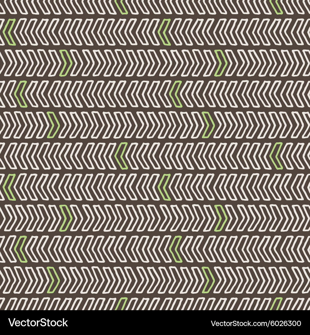Seamless texture of hand-drawn arrows Royalty Free Vector