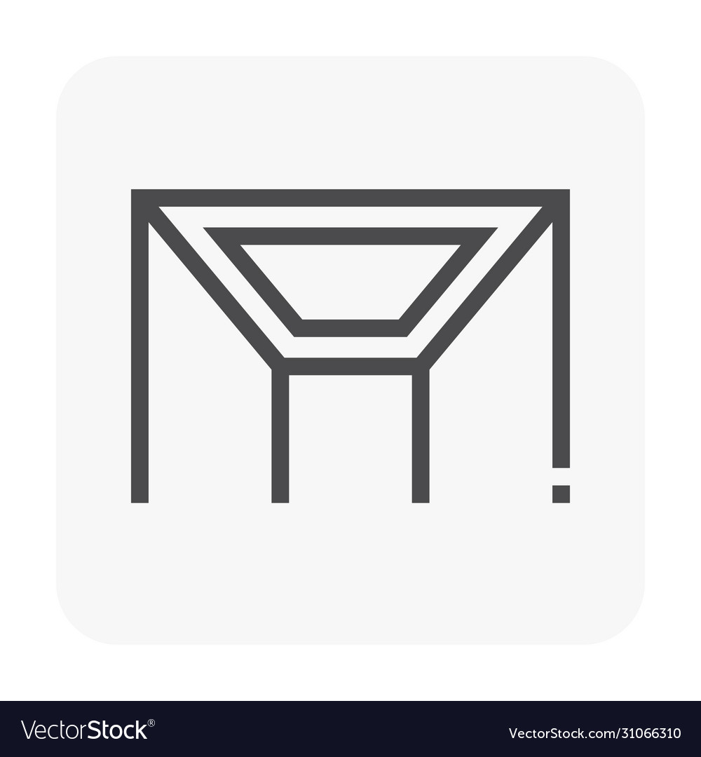 Ceiling material icon Royalty Free Vector Image