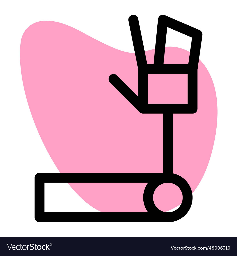 Prosthetic arm functions through implanted Vector Image