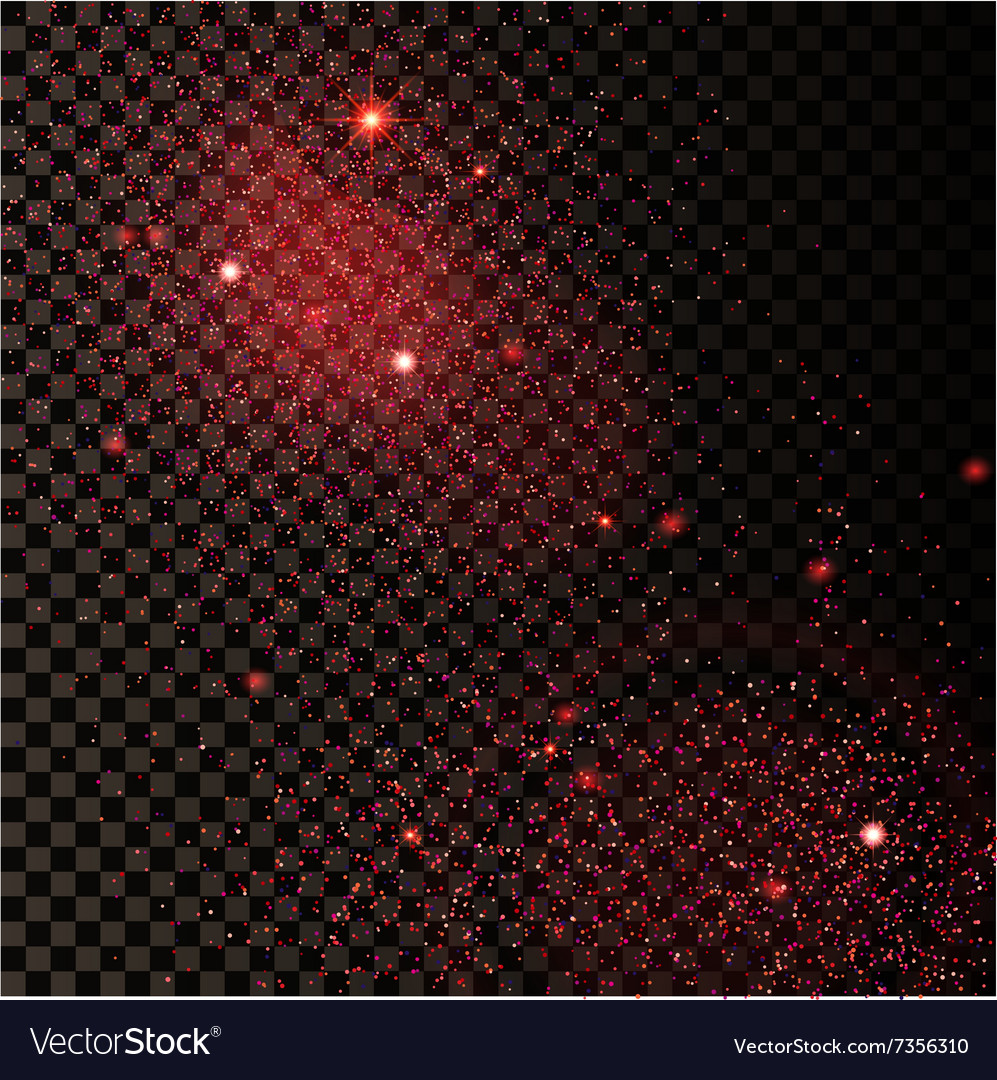 Ruby confetti background 1 Royalty Free Vector Image