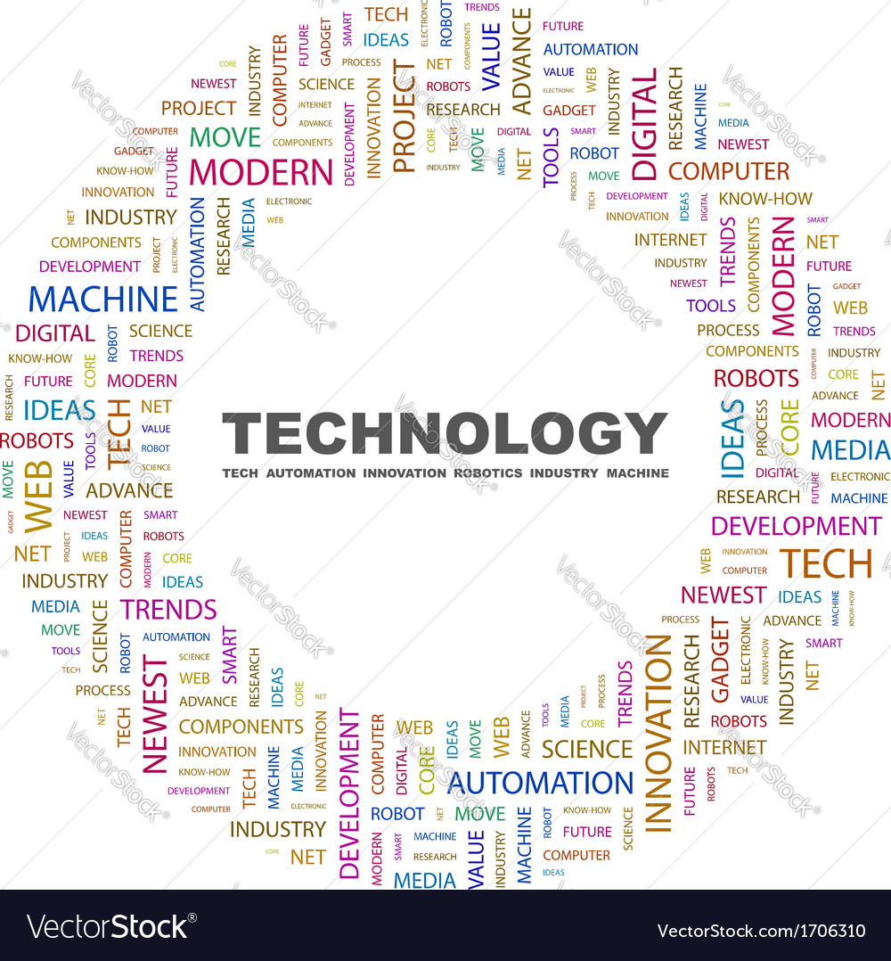 Technology Royalty Free Vector Image - VectorStock
