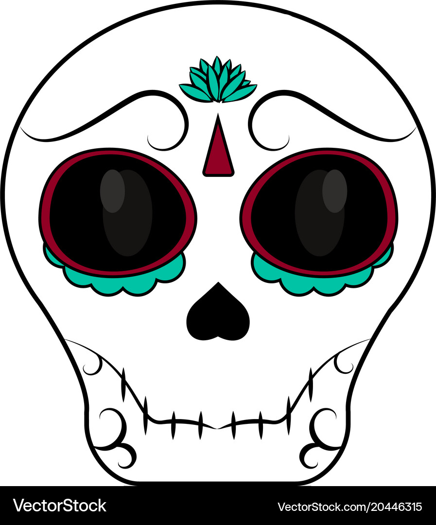 Day of the dead Royalty Free Vector Image - VectorStock