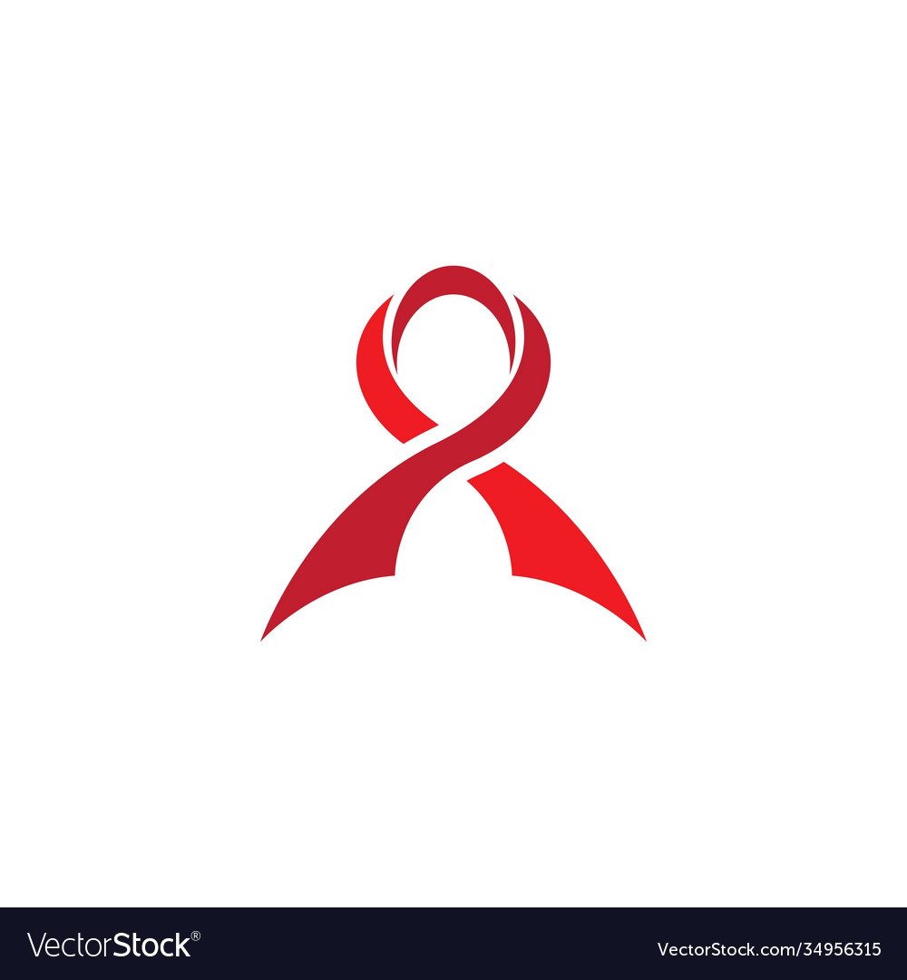 World aids day logo images Royalty Free Vector Image