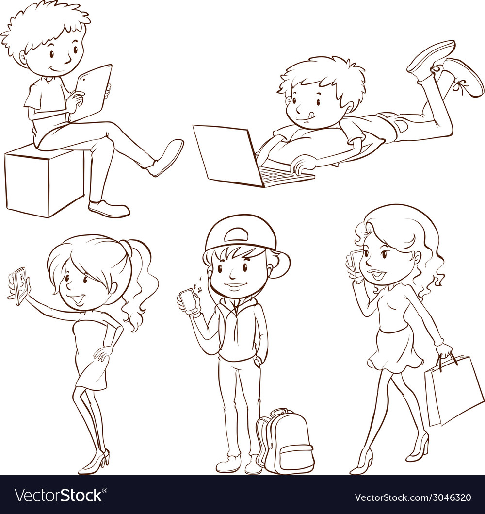 Activities Royalty Free Vector Image - VectorStock