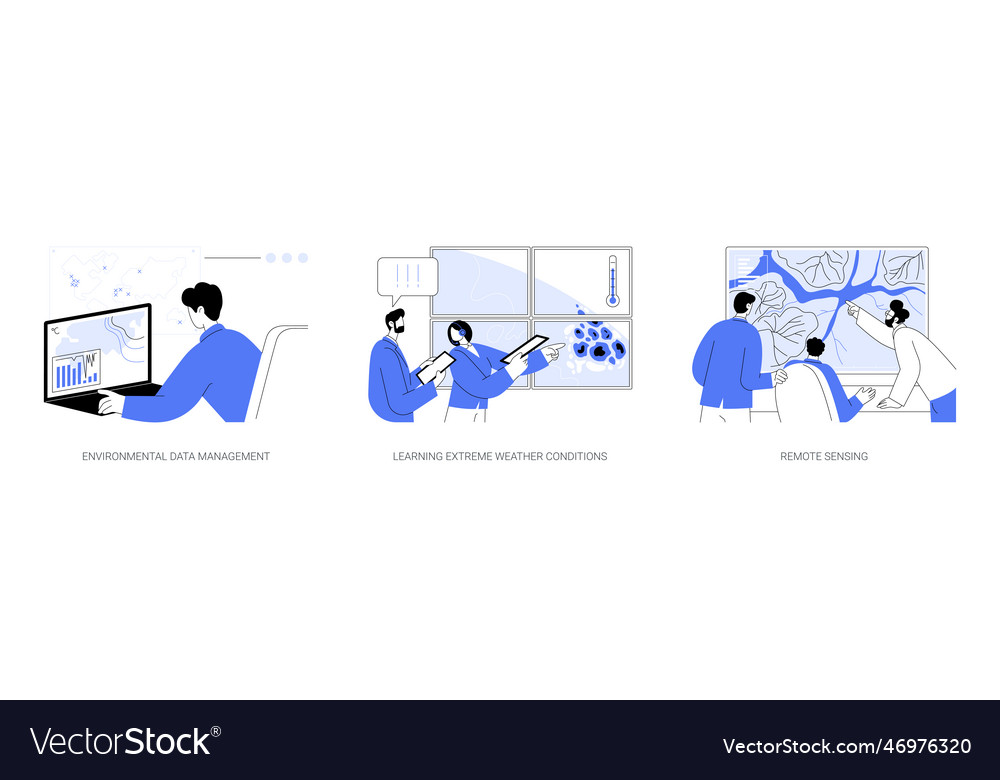 Climate change analyst abstract concept Royalty Free Vector Climate change analyst abstract concept Royalty Free Vector