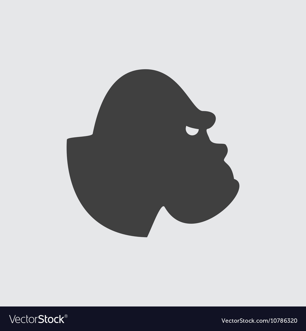 Gorilla icon Royalty Free Vector Image - VectorStock Gorilla icon Royalty Free Vector Image - VectorStock