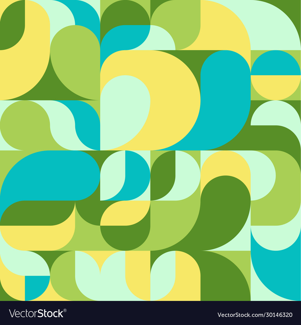 Pattern geometric elements in a modern Royalty Free Vector