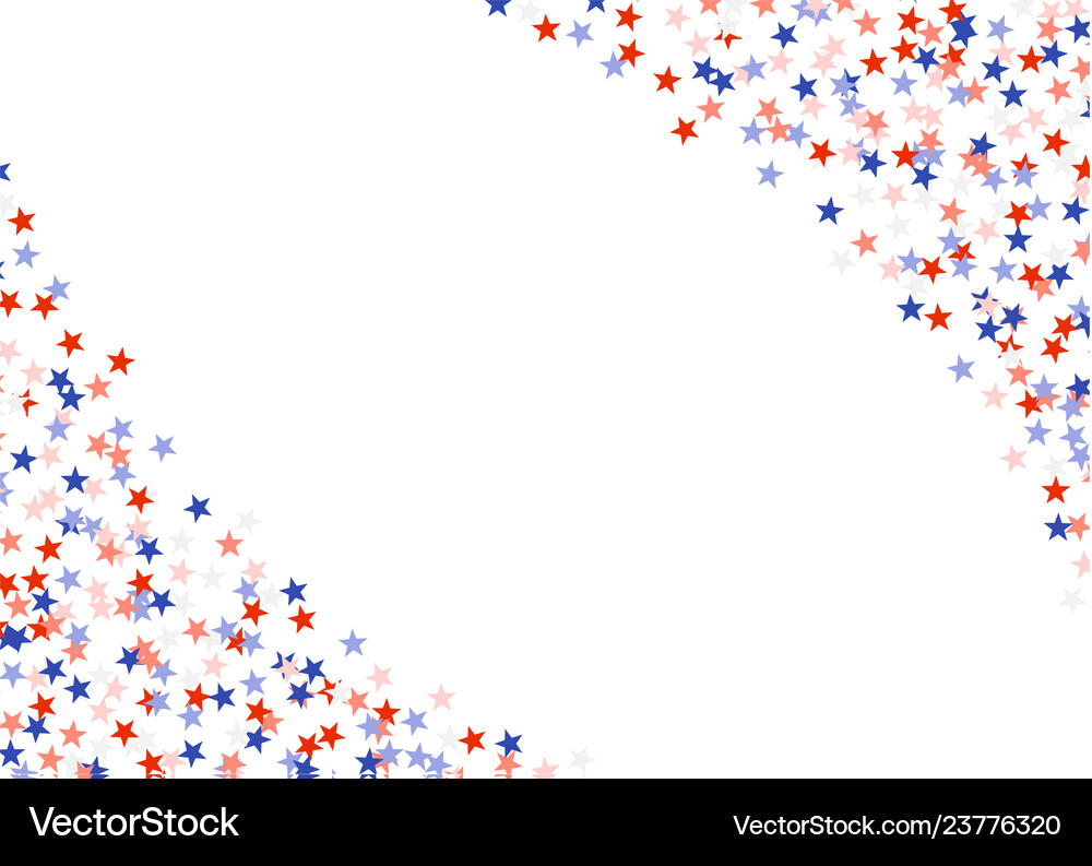 Presidents Day Stars Royalty Free Vector Image