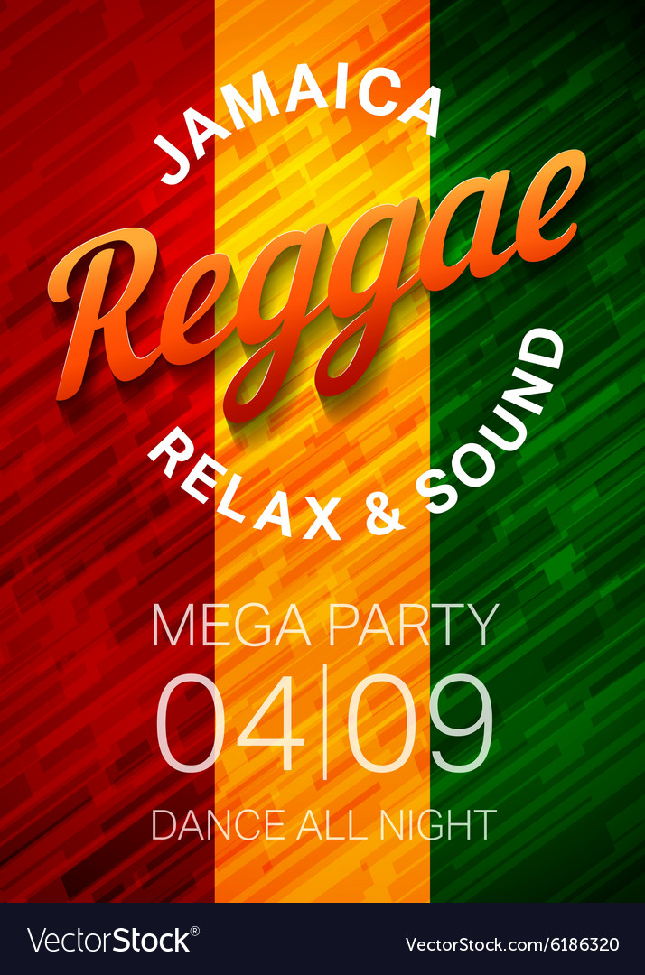 Reggae Royalty Free Vector Image - VectorStock