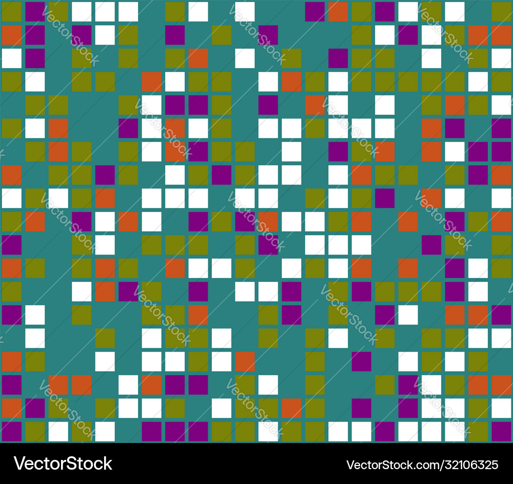 Color mosaic colorful background abstract Vector Image