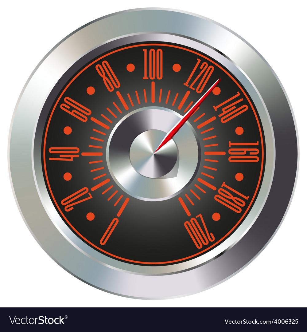 Speedometer Royalty Free Vector Image - VectorStock